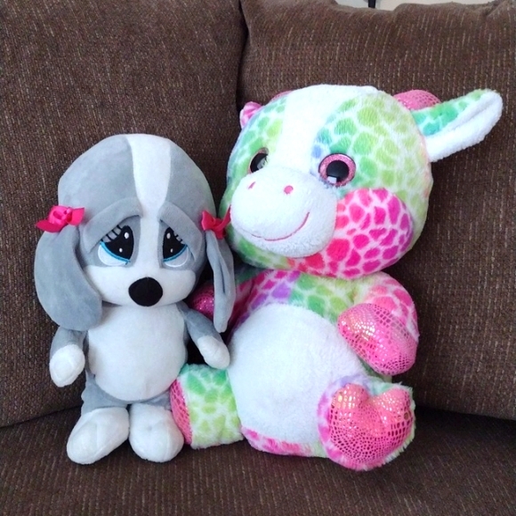 Kellytoy | Toys | Kellytoy Plushes Sad Sam Rainbow Giraffe | Poshmark